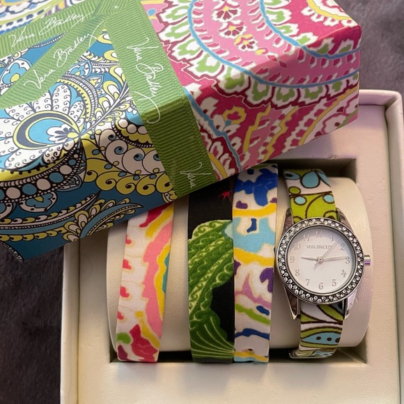 Vera Bradley | Jewelry | Vintage Vera Bradley Watch Set | Poshmark